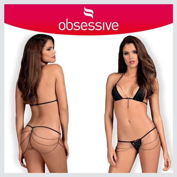 Redella komplet 2-częściowy czarny | Atrakcyjna